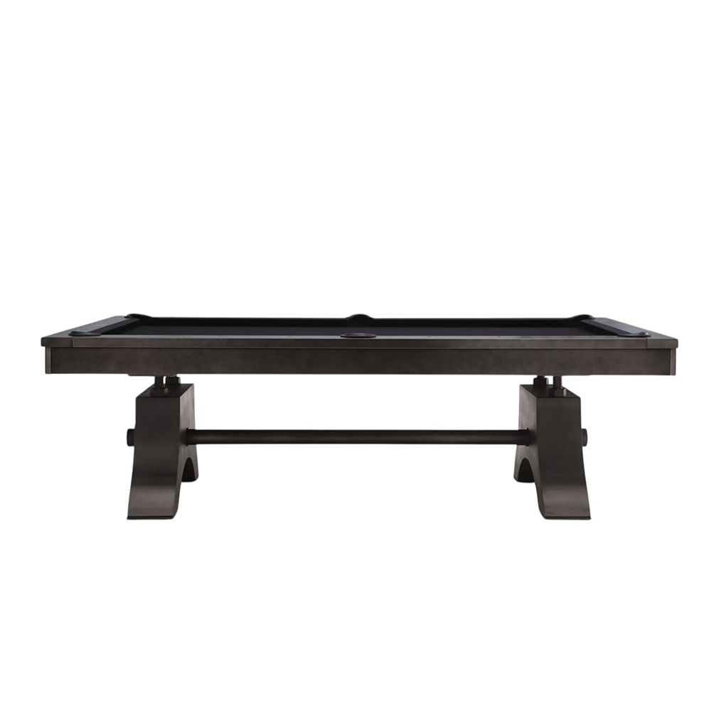 Jaxx Steel Pool Table - Gunmetal Grey Finish – Empire USA